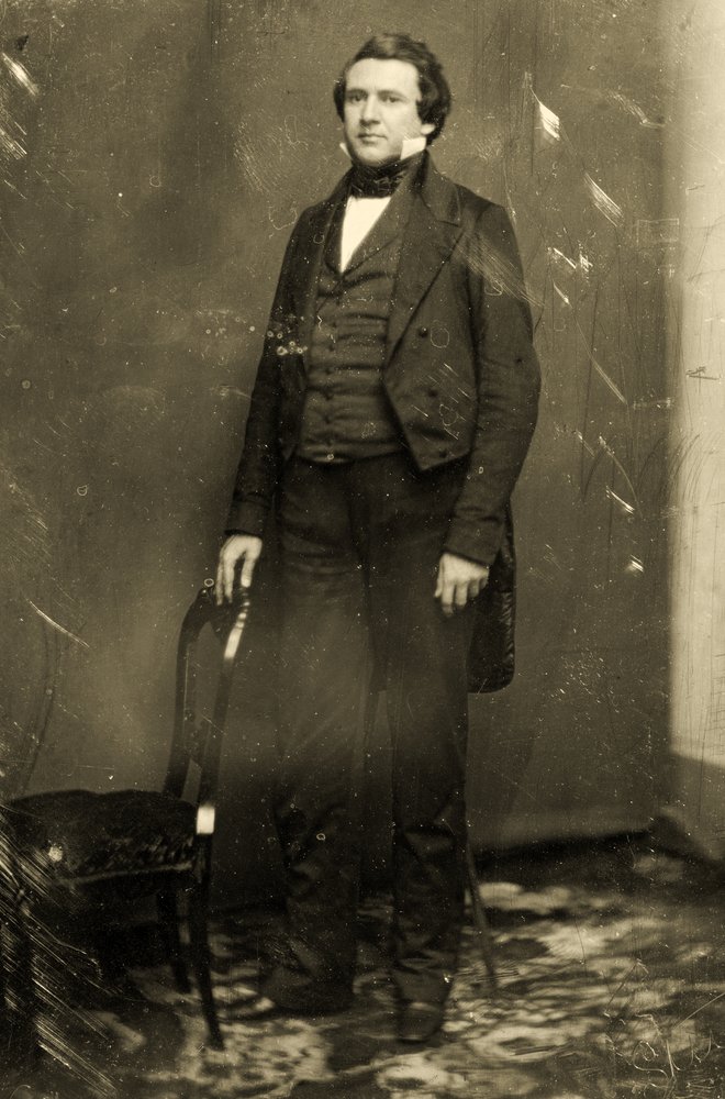 Portrait of Joseph Smith (1805-44) the founder of Mormonism
