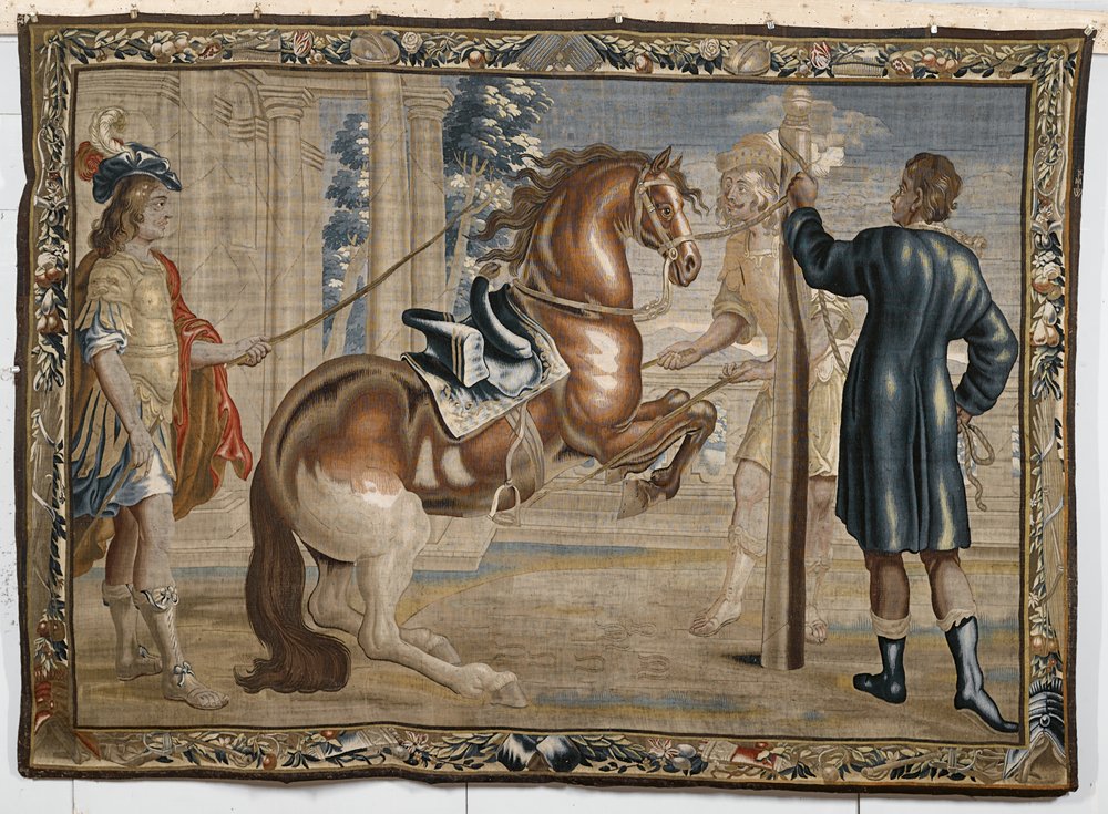 William Cavendish with a Horse