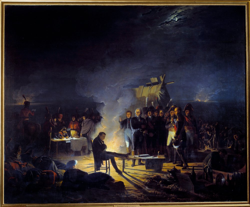 Bivouac of Napoleon I on the Battlefield of Wagram