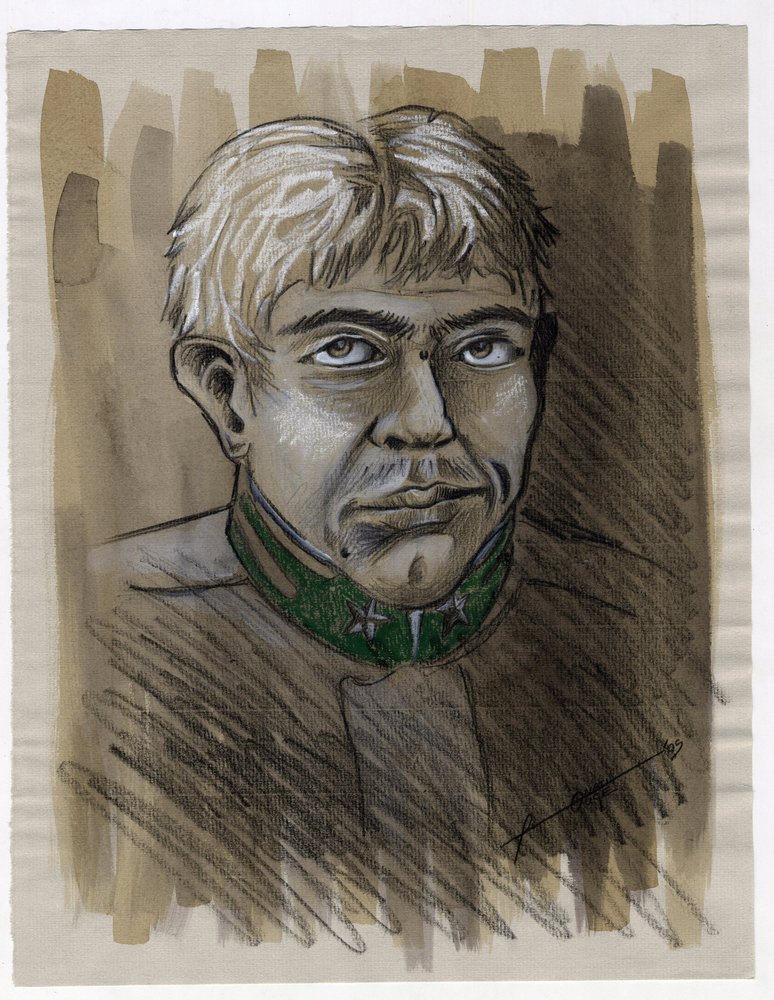 First World War 1914-1918: portrait of a young alpine hunter soldier of ...