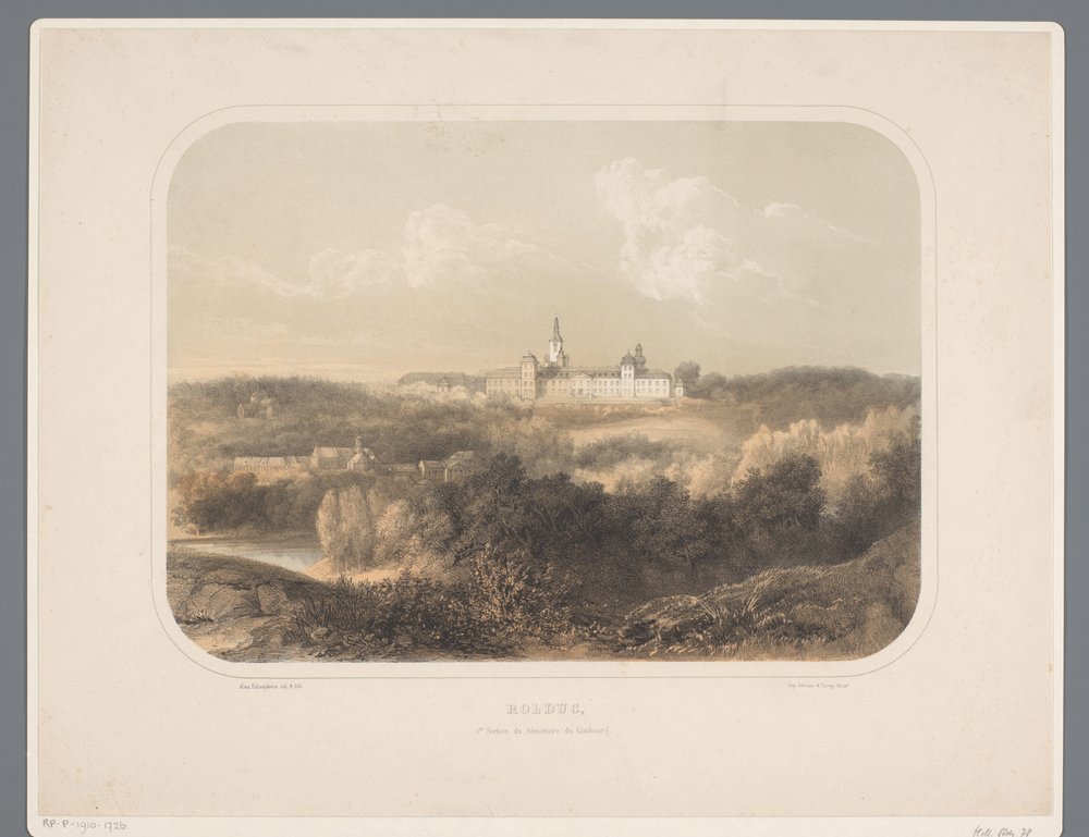 Rolduc Abbey by Alexander Schaepkens: Buy fine art print