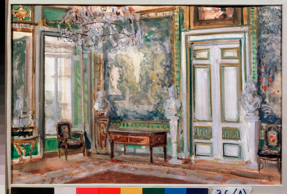 The tapestry hall of the Count Sheremetyev's Kuskovo Palace