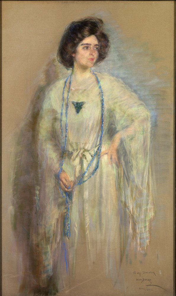 Laura in Whites by Alice Pike Barney: Buy fine art print