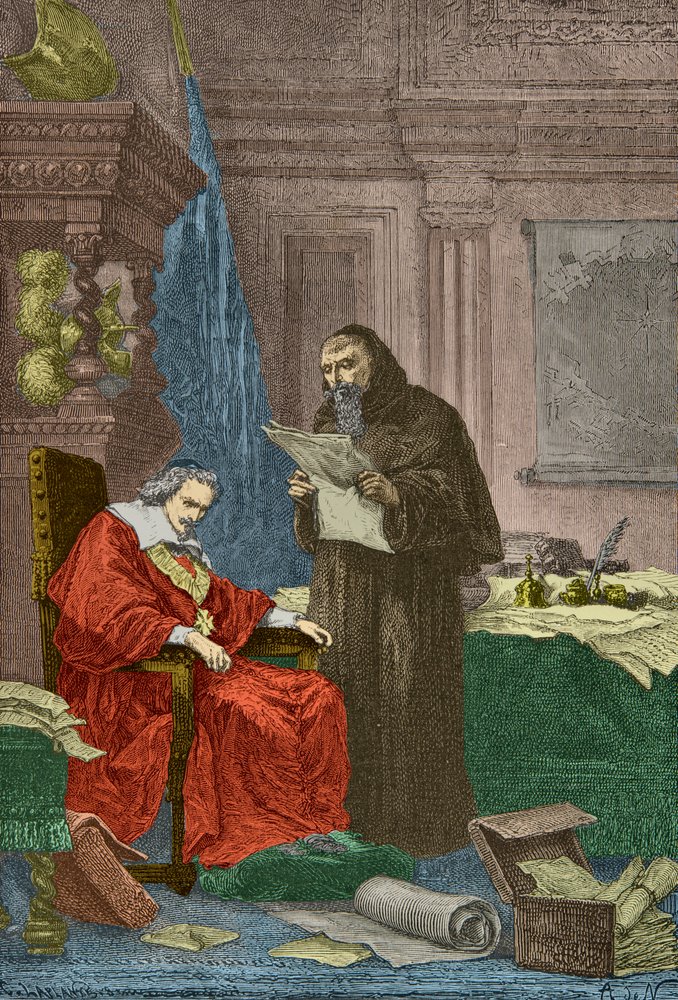 Reunion Between Richelieu and Father Joseph