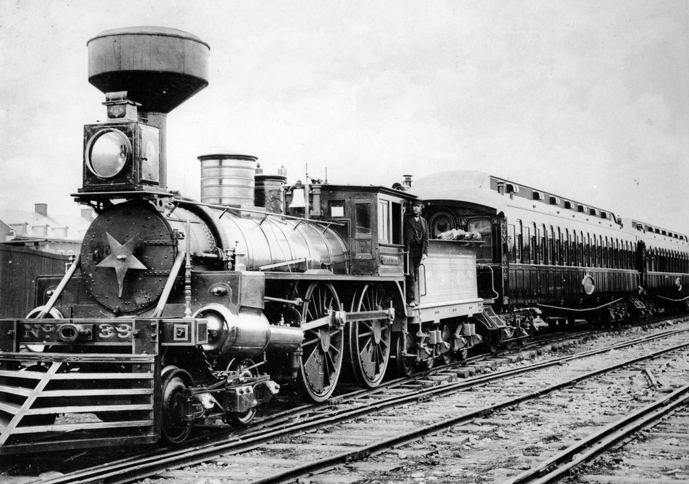 Steam Locomotive by American Photographer: Fine art print