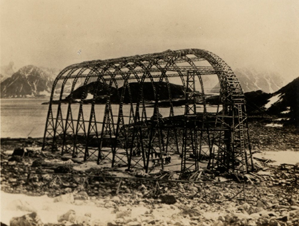 The America, a Non-Rigid Airship Built by Mutin Godard in France for ...