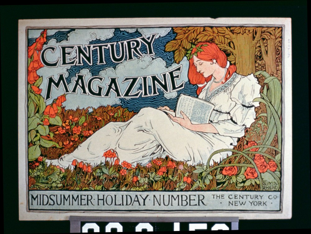 Poster advertising Century Magazine, Midsummer Holiday Number, New York
