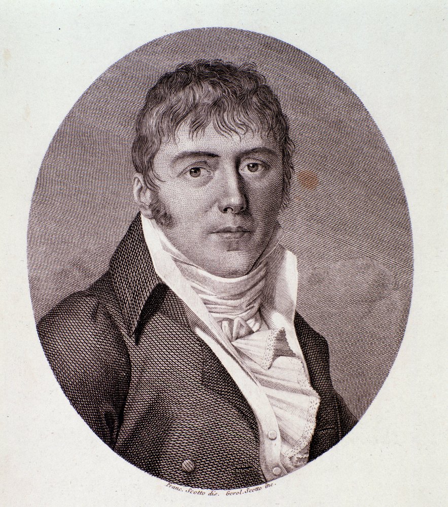 Portrait of Giovanni Simone Mayr (lithography)