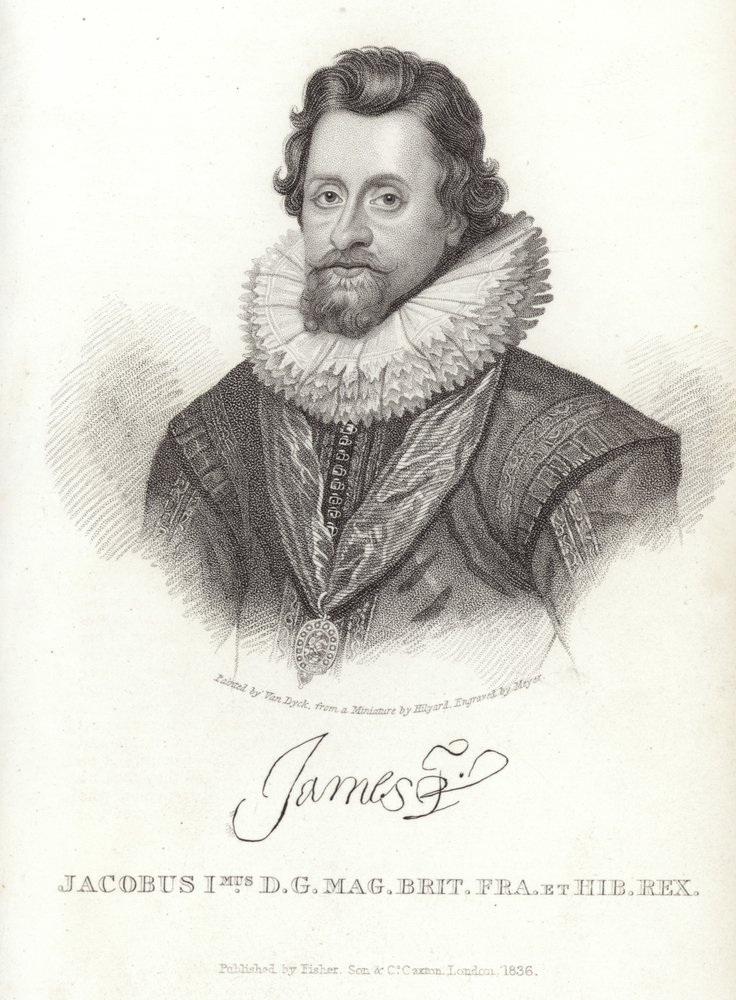 Portrait of James I of England and Ireland