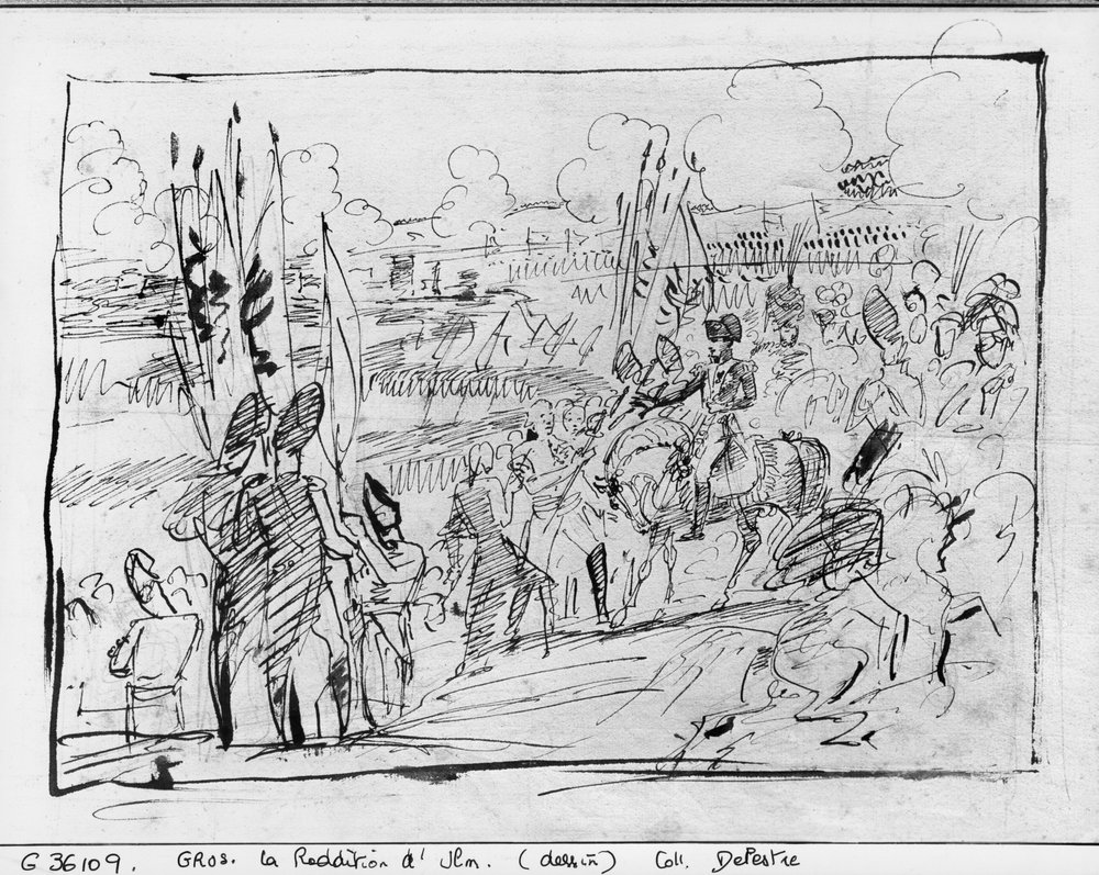 Napoleon I Receiving General Mack at the Surrender of Ulm