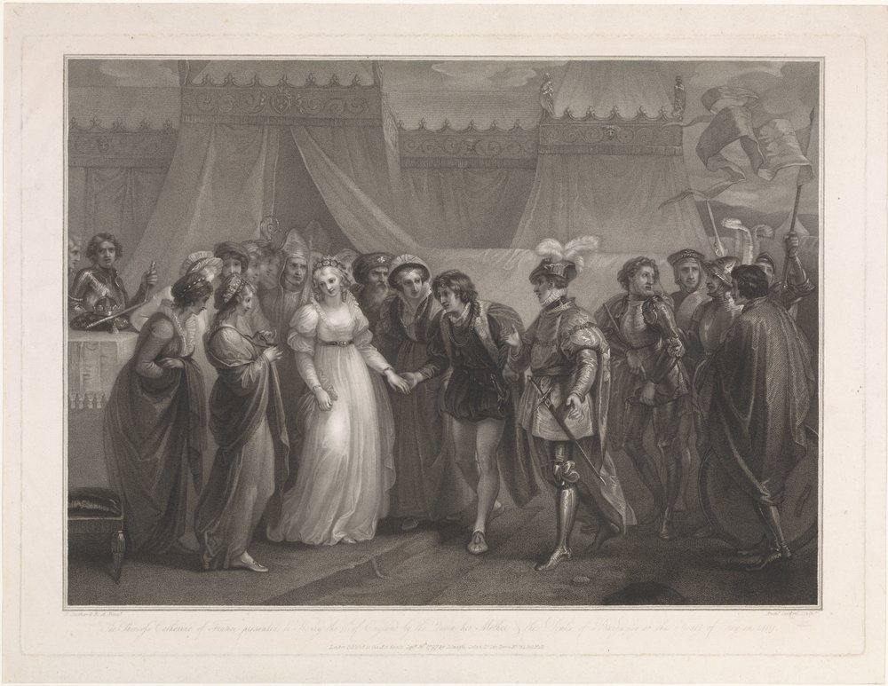 Catherine of Valois and King Henry V of England