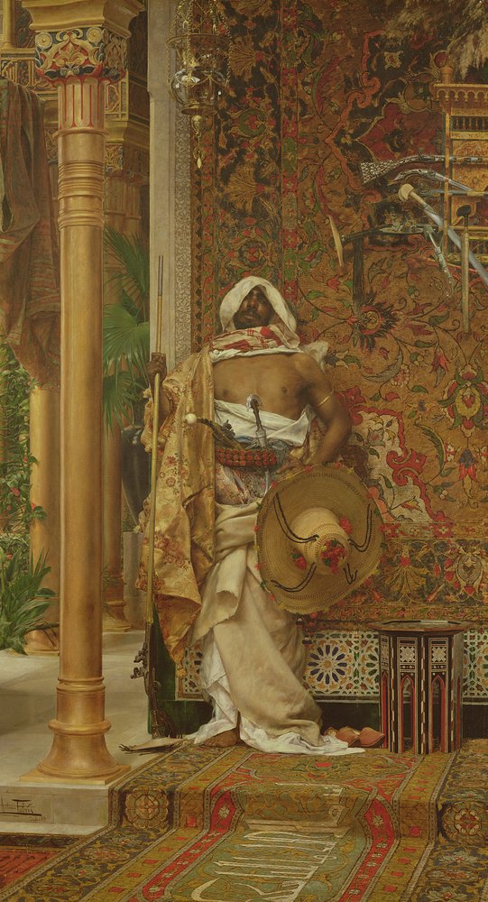 The Guard of the Seraglio by Antonio Maria Fabres y Costa
