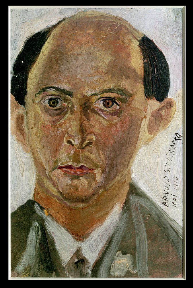 Self Portrait by Arnold Schoenberg: Premium art reproduction