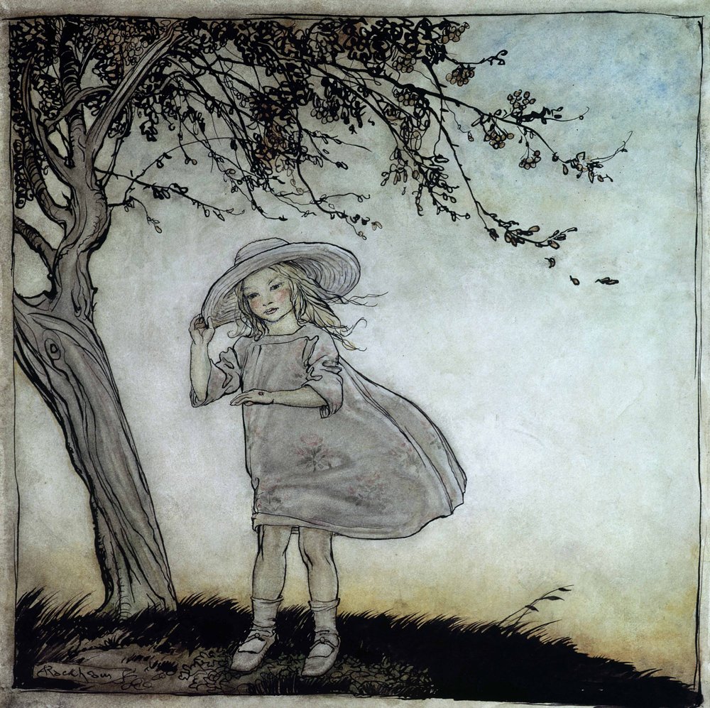 Ladybird, Ladybird Fly Away Home, illustration from Mother Goose, the ...