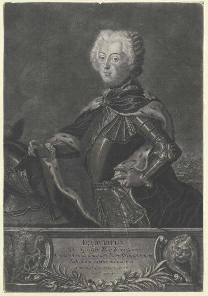 King of Prussia Frederick II by Artist Unknown
