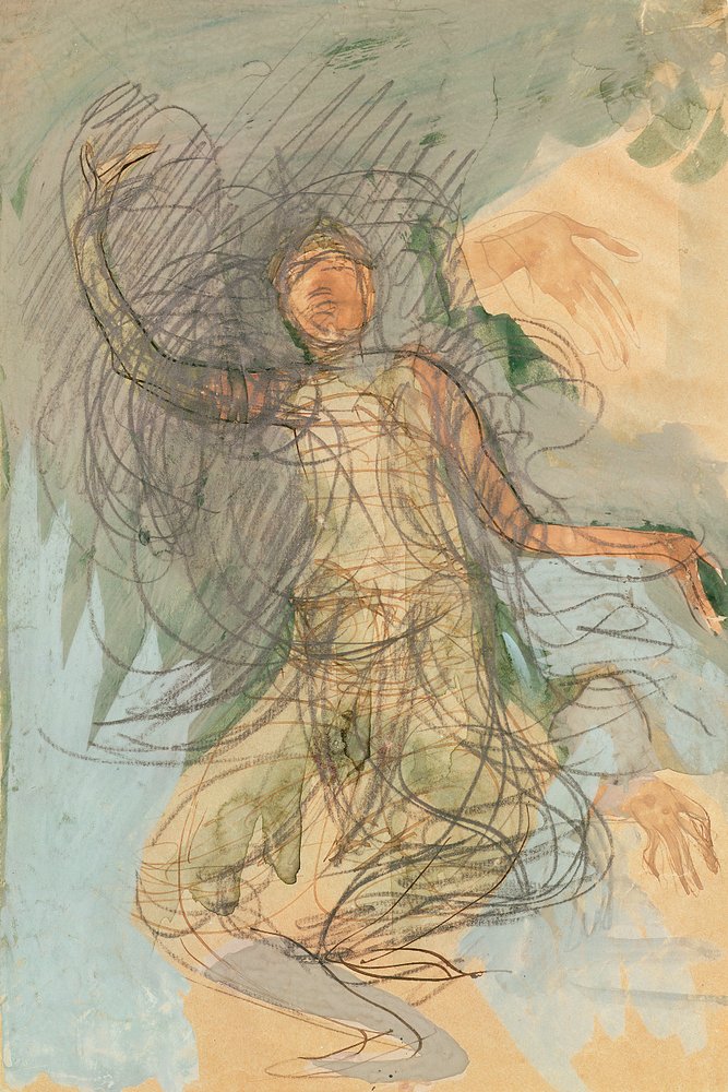 Cambodian Dancer by Auguste Rodin: Premium art reproduction
