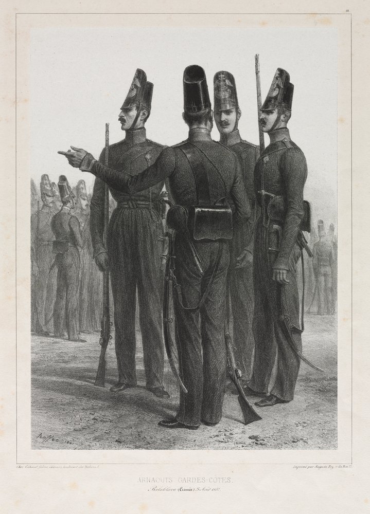 Arnouts Coast Guards by Auguste Raffet: Buy fine art print