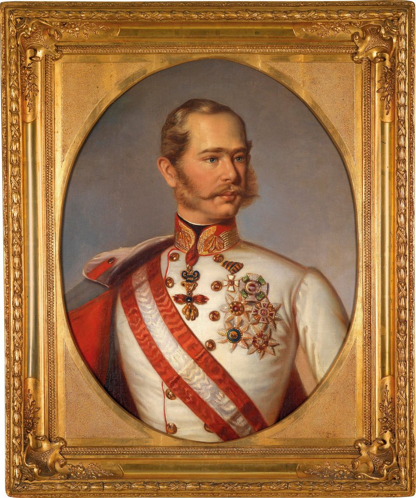 Portrait of Franz Joseph I of Austria by Austrian School