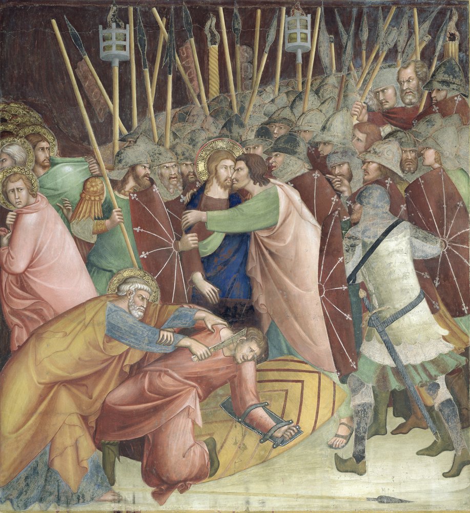 The Kiss of Judas, from a Series of Scenes of the New Testament