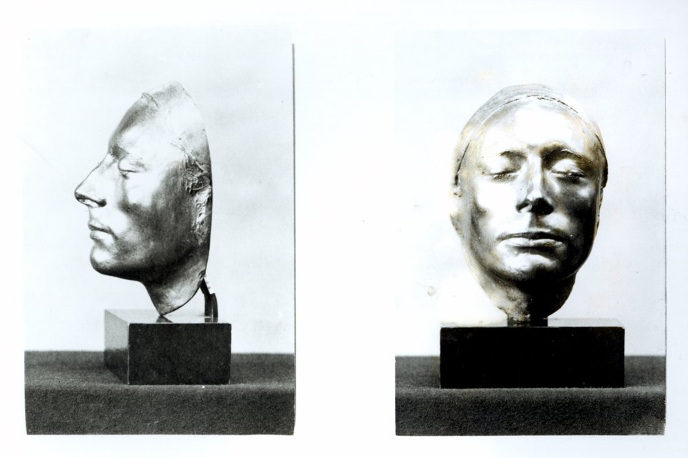 Keats Death Mask Josef Danhauser And Matthias Ranftl | Death Mask Of