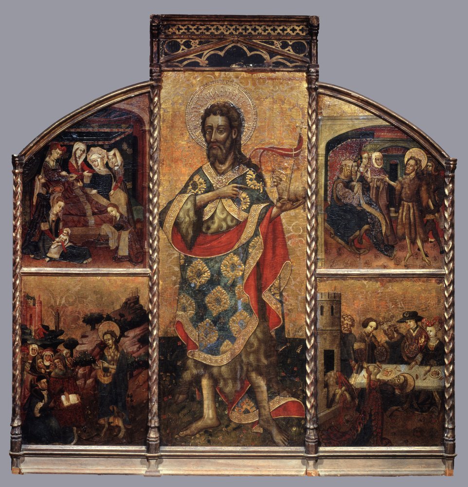 Altarpiece of Saint John the Baptist by Blasco de Granen