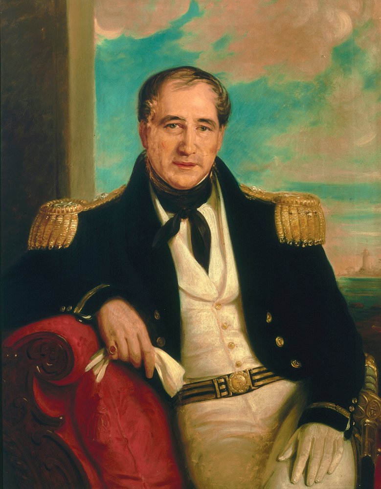 Captain John Croft Hawkins (1798-1851) by British School
