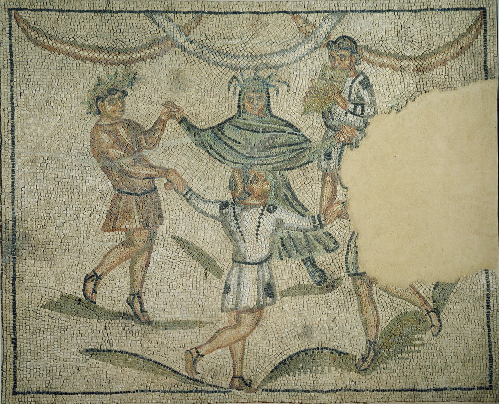 The Dance of the Seasons by Byzantine School: Fine art print