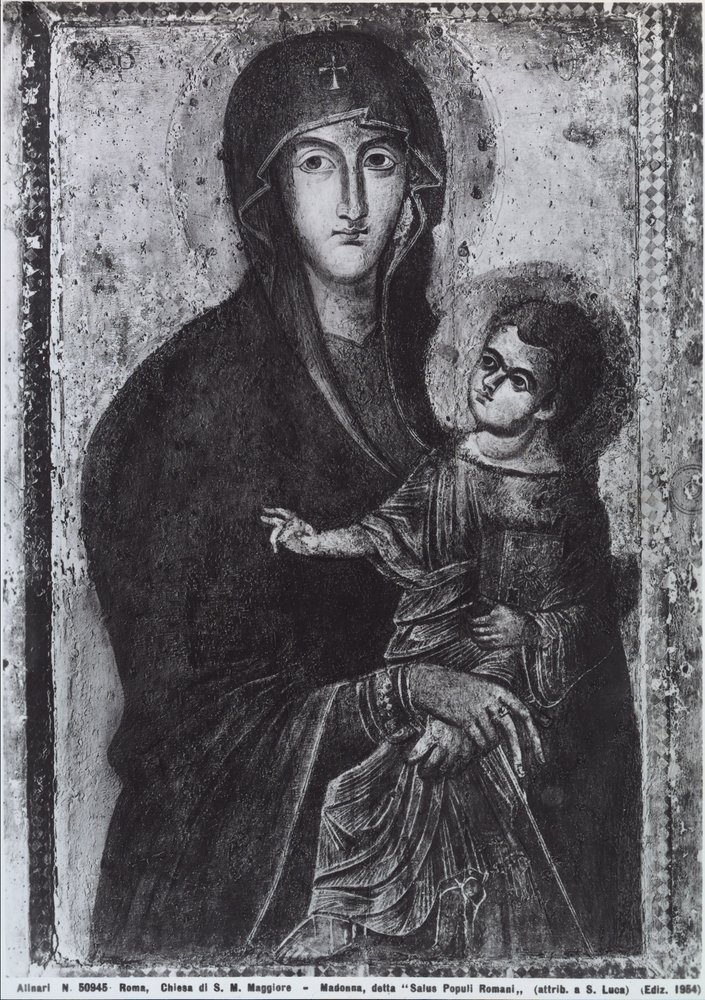 Salus Populi Romani by Byzantine Byzantine: Fine art print