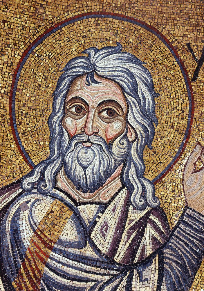 The Prophet Isaiah (detail) by Byzantine School