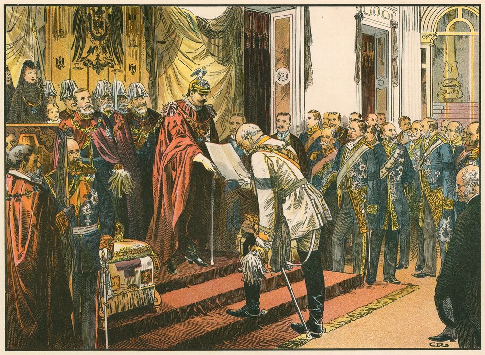 Life of Otto von Bismarck by Carl Rohling: Fine art print