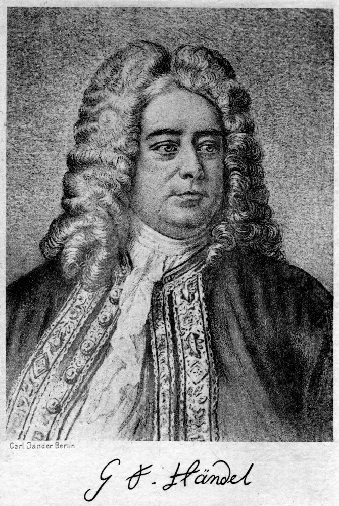 George Frideric Handel, German-born British composer