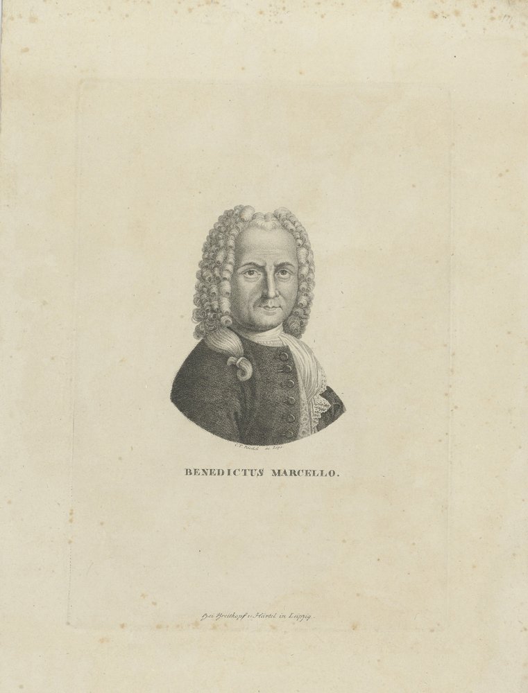 Portrait of the Composer Benedetto Marcello