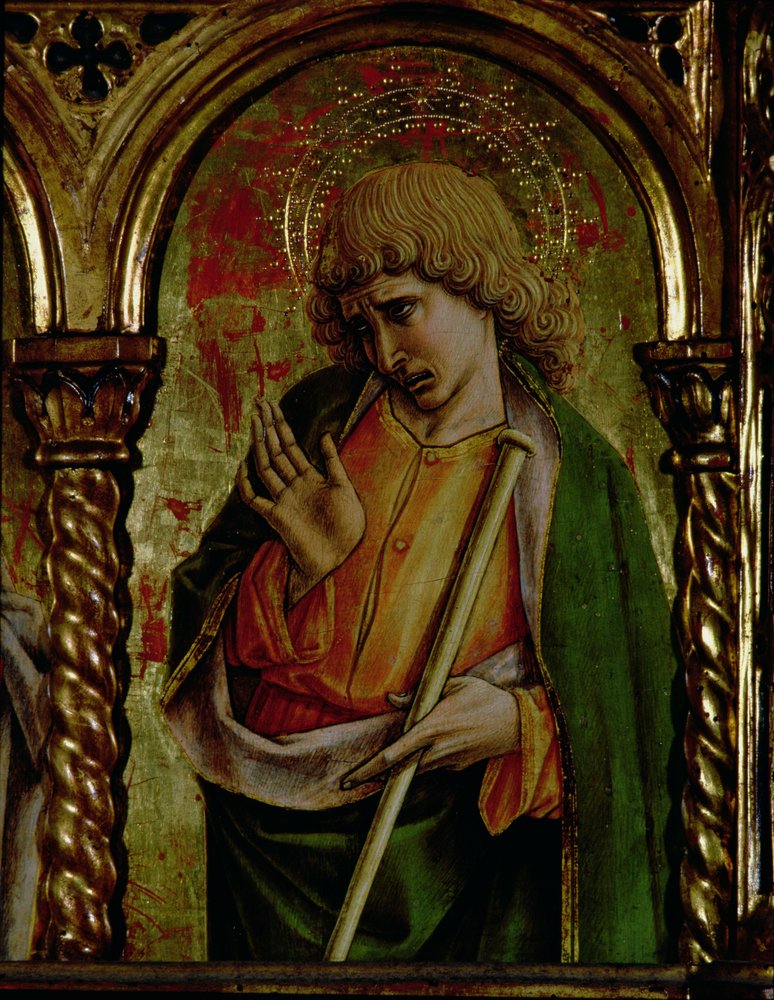 St. James the Less (detail from the Sant'Emidio polyptych)