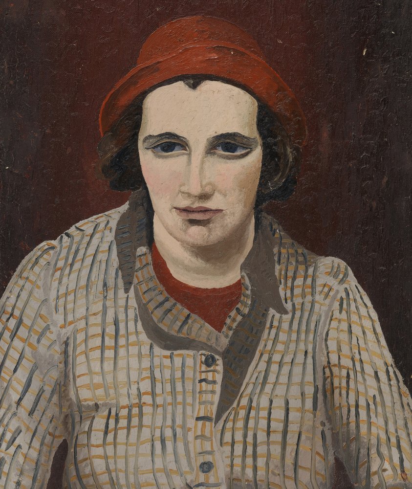 Portrait of Denise Broadley by Cedric Morris