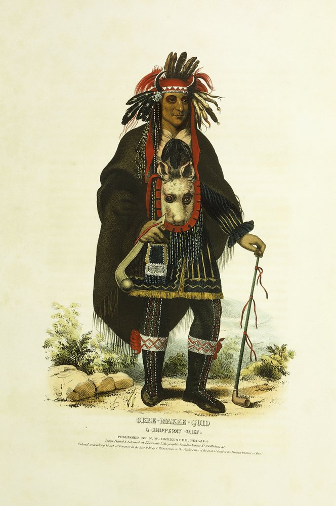 Okee-Makee-Quid, a Chippeway Chief