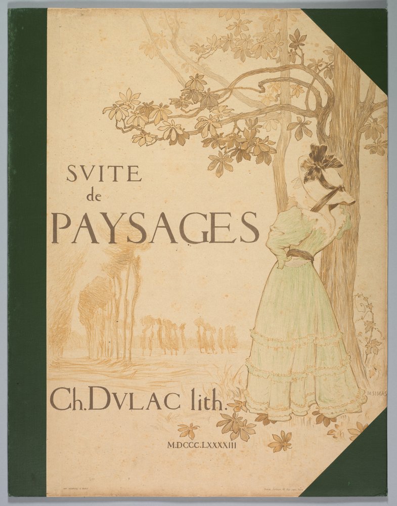 Suite of Landscapes: Cover by Charles Marie Dulac