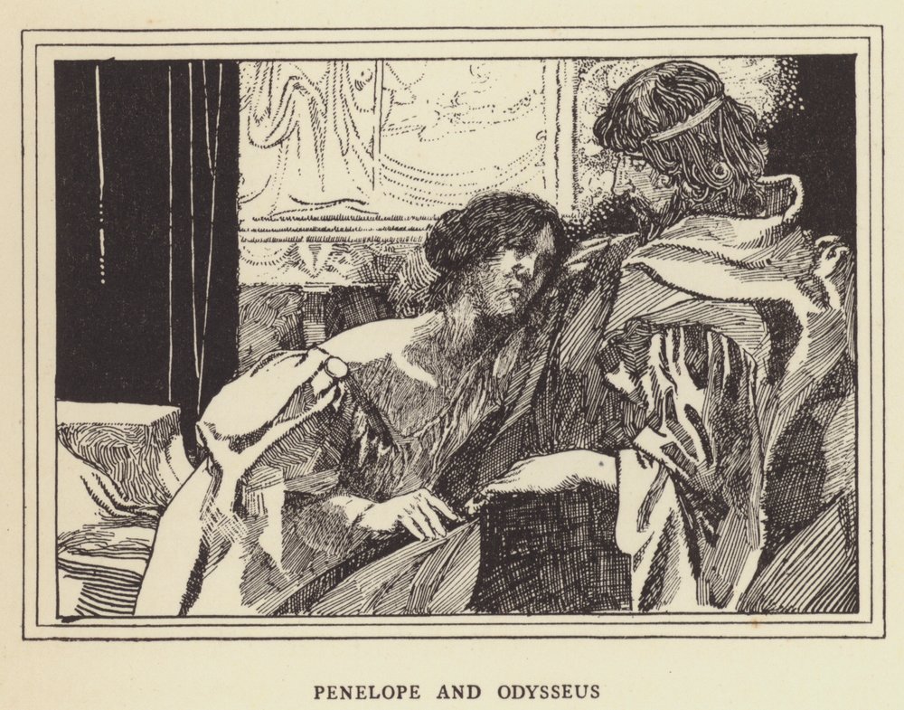 Penelope and Odysseus by Sir John Charles Robinson