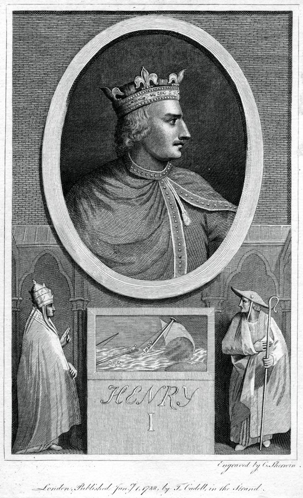 Henry I, King of England by Charles Sherwin
