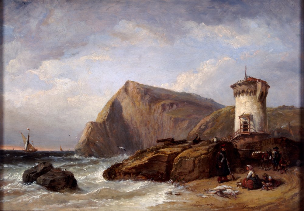 Terracina Tower by Clarkson Stanfield: Buy fine art prints