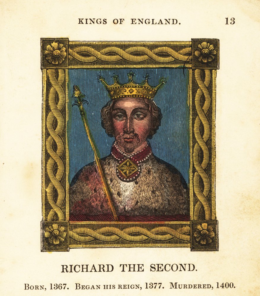 Portrait of King Richard II of England by Cosmo Armstrong