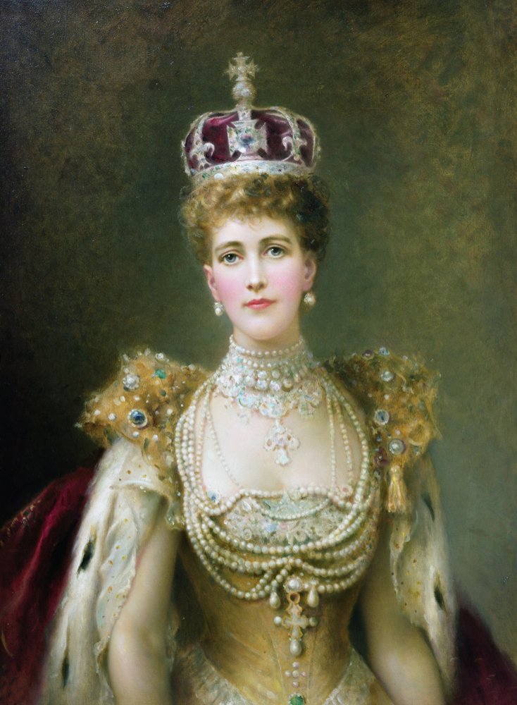 Queen Alexandra by Danish School: Buy fine art print