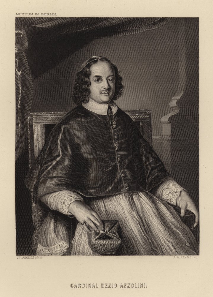 Cardinal Dezio Azzolini by Diego Velázquez