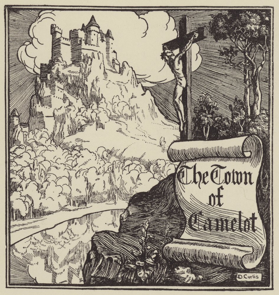 The Town of Camelot by Dora Curtis: Buy fine art print