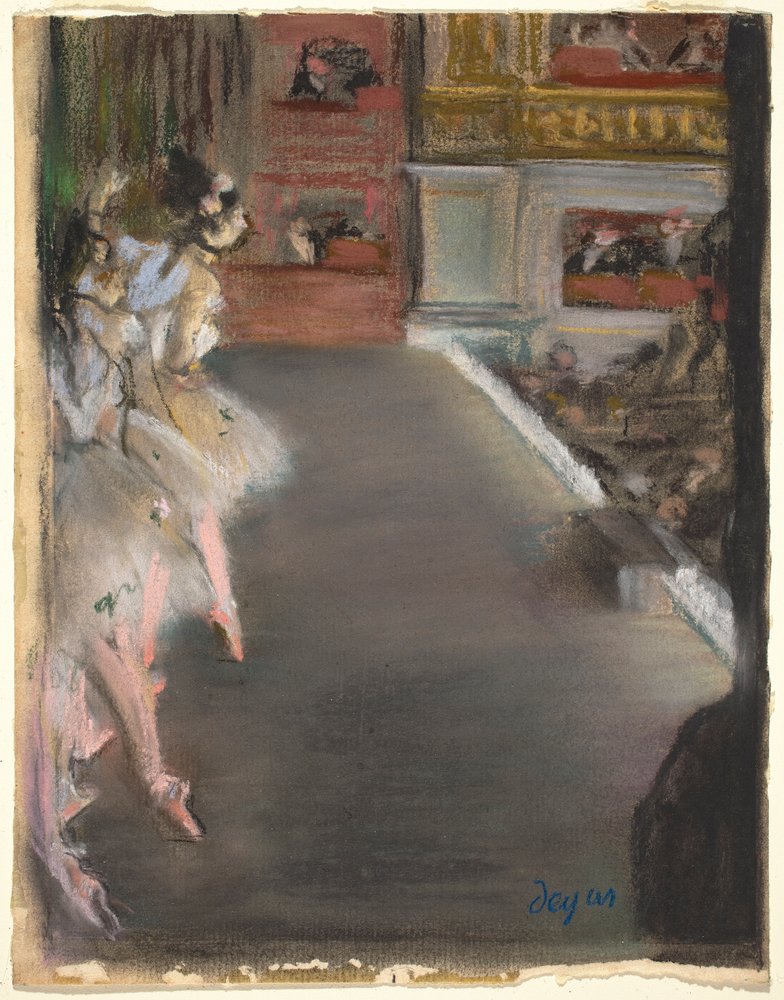Dancers at the Old Opera House by Edgar Degas