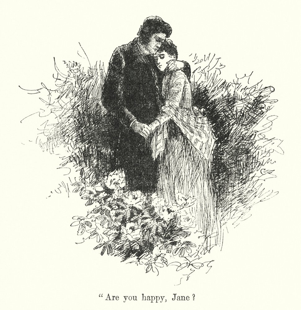 Illustration for Jane Eyre by Charlotte Bronte