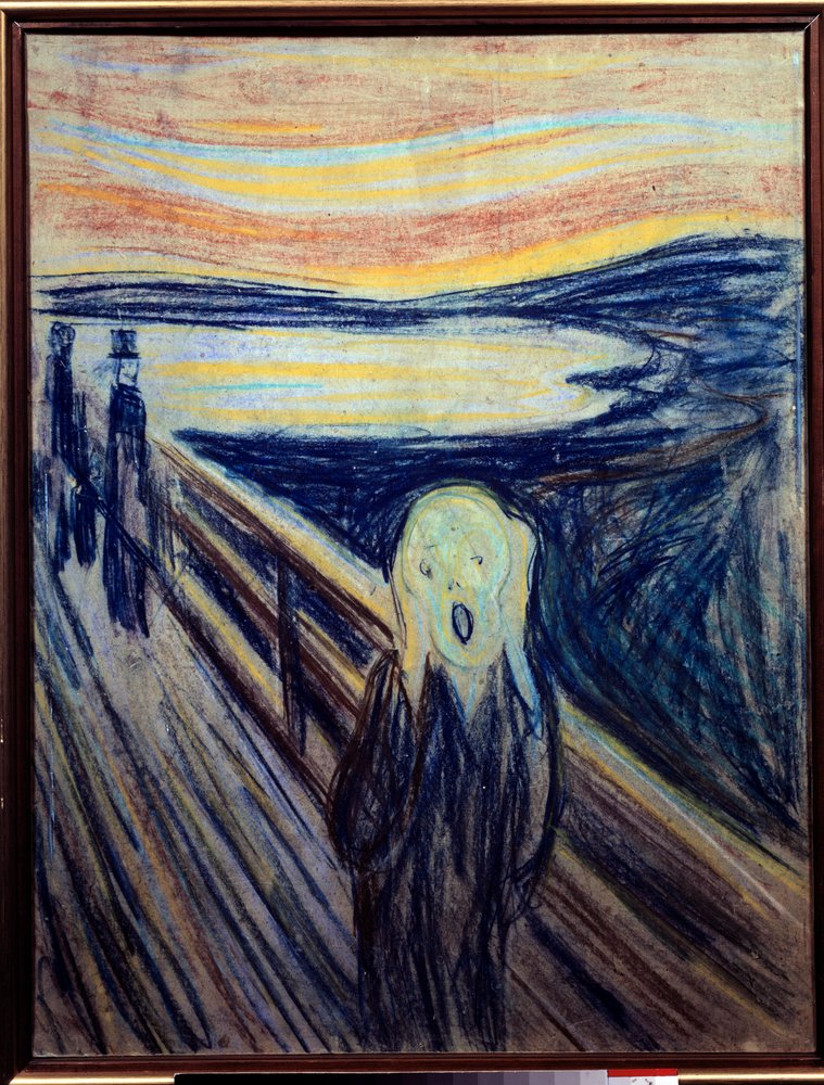 The Scream by Edvard Munch: Highest-quality art reproduction