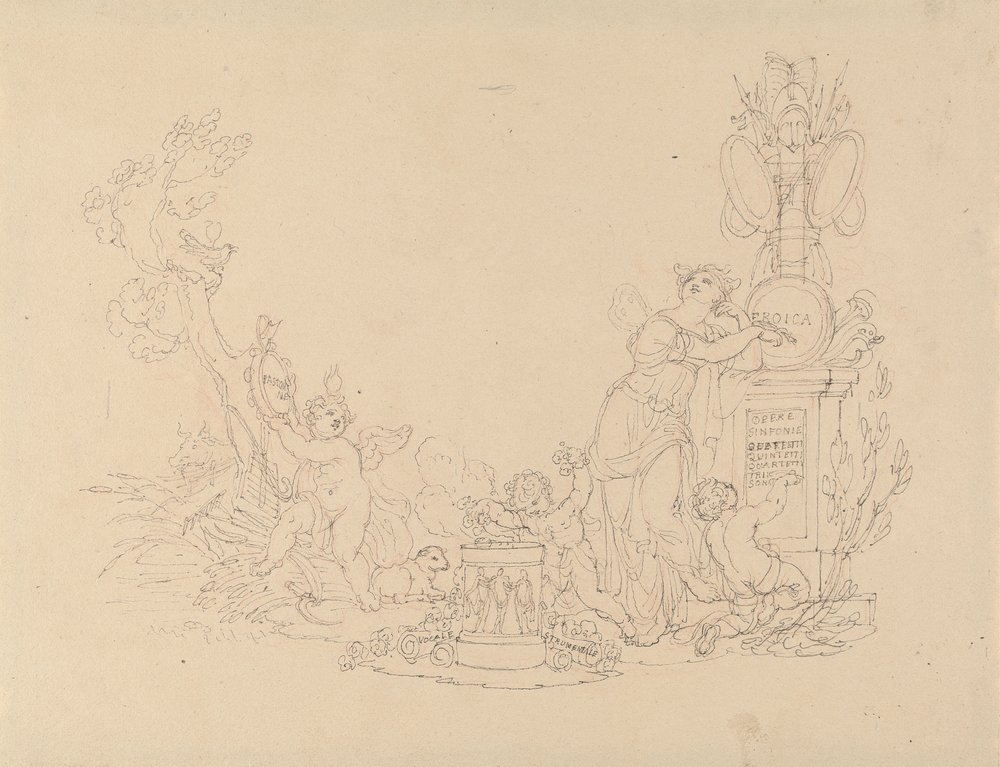 Designs for Illustrations to Beethoven's Works