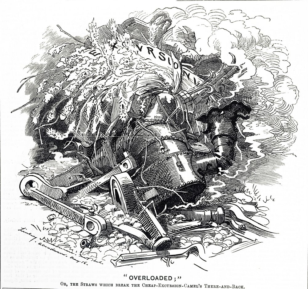 Overloaded; or the straw that broke the camel's back