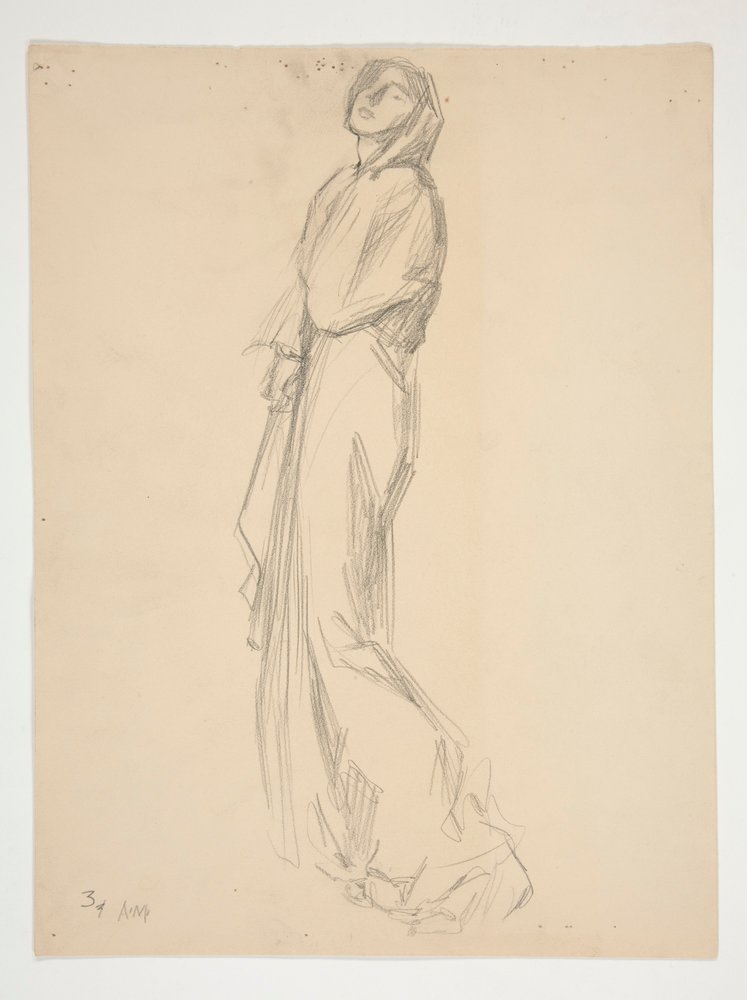 Figure Study by Edwin Austin Abbey: Buy fine art print