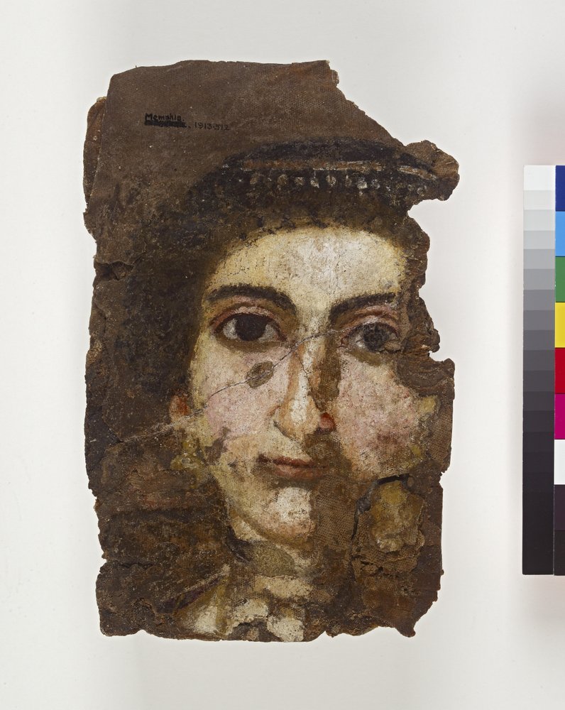 Mummy Portrait of a Young Woman, probably 2nd-3rd century AD